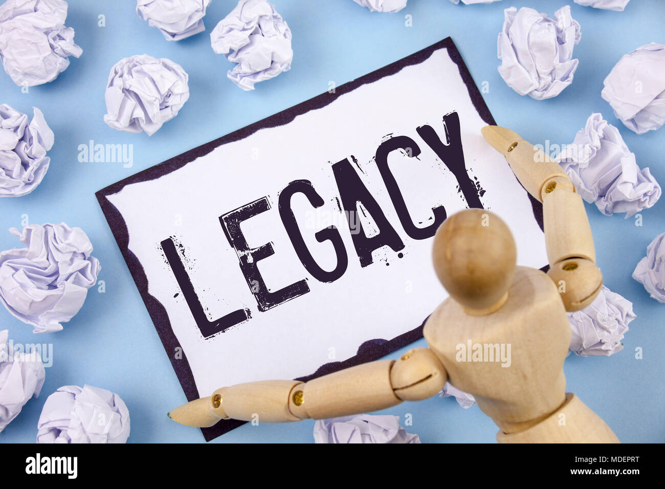 Handwriting text writing Legacy. Concept meaning Transmitted Received ...