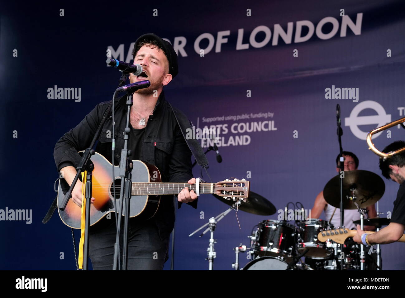 Holy Moly and the Crackers performing at the National Paralympic Day ...
