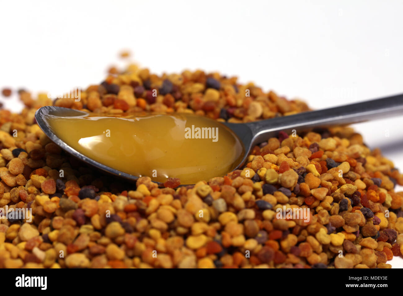 Bee pollen propolis Stock Photo - Alamy