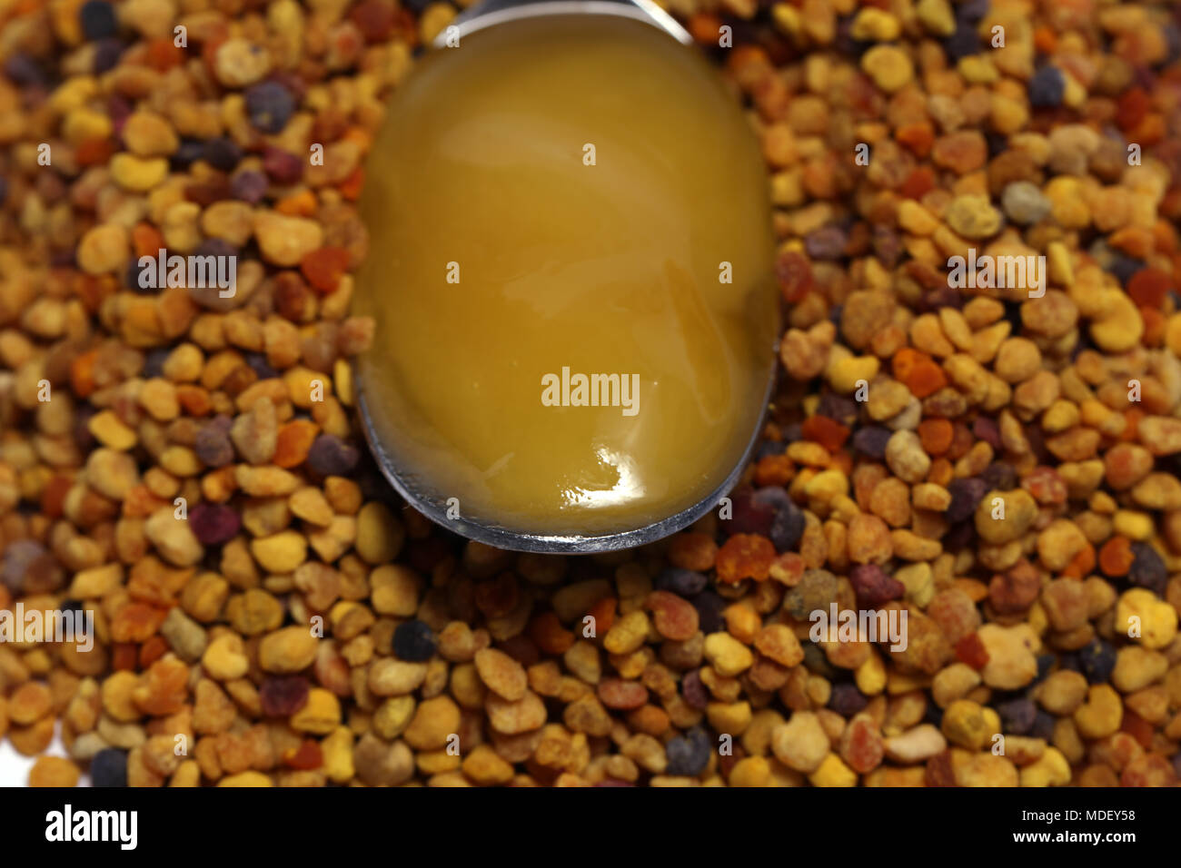 Bee pollen propolis Stock Photo - Alamy