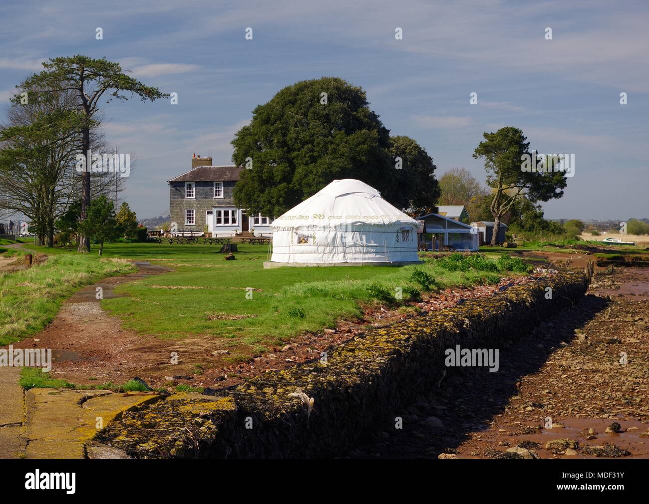 Turf hotel exe estuary hi-res stock photography and images - Alamy