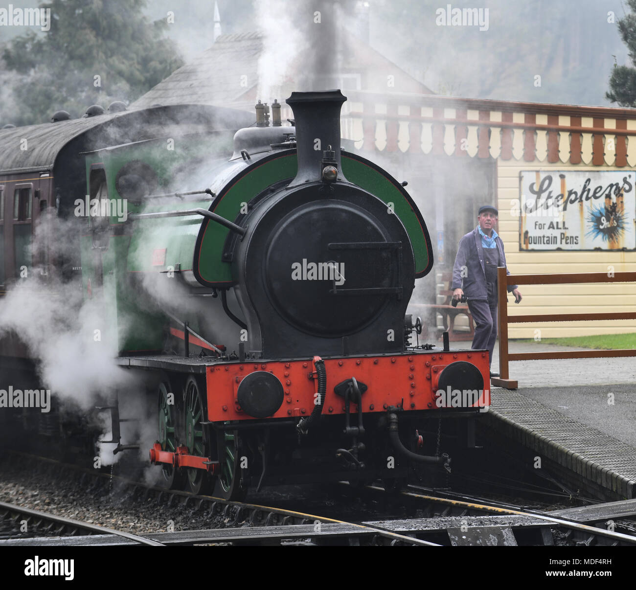 Steam Train North Norfolk England Stock Photo - Alamy