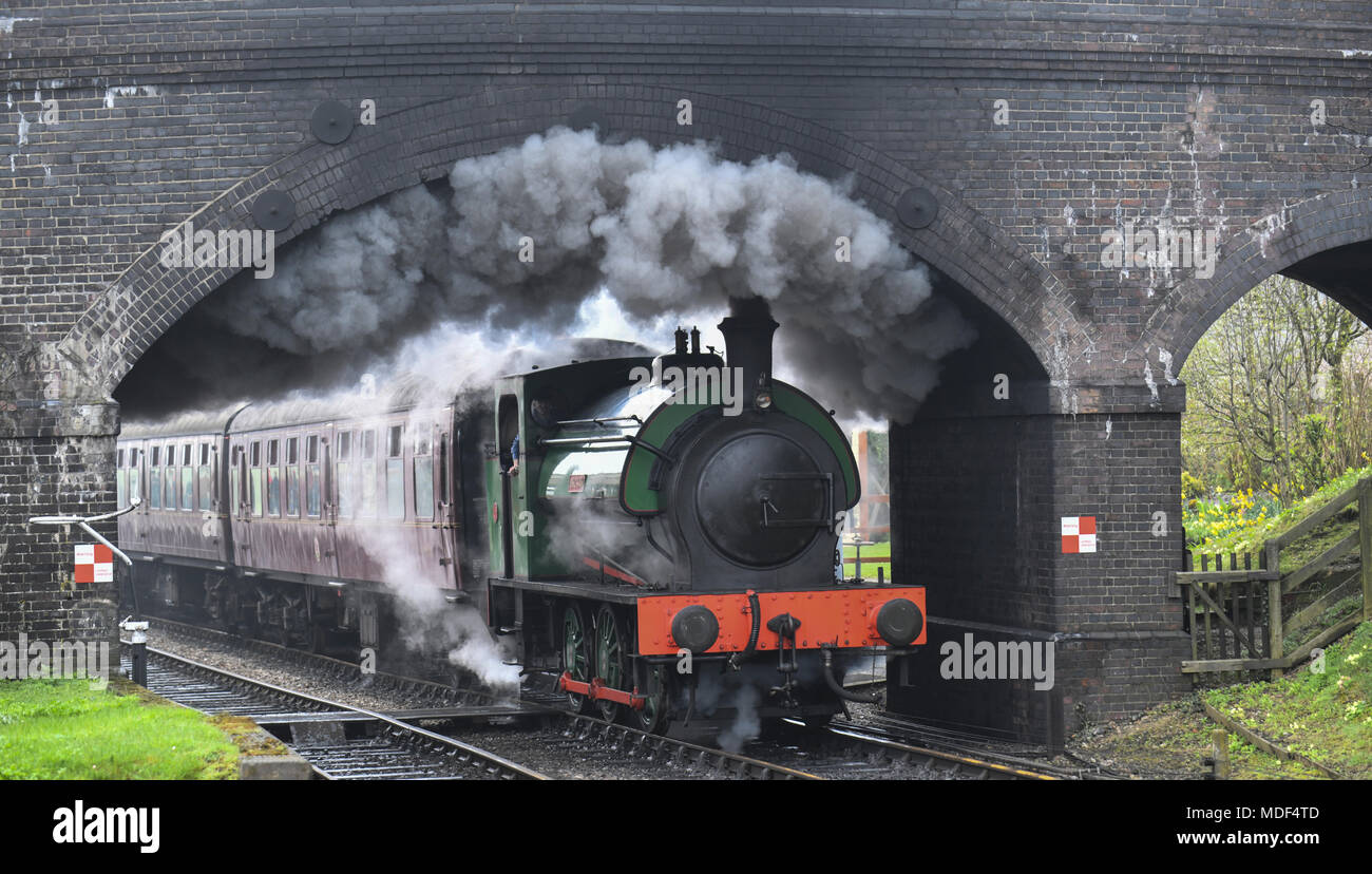 Steam Train North Norfolk England Stock Photo - Alamy