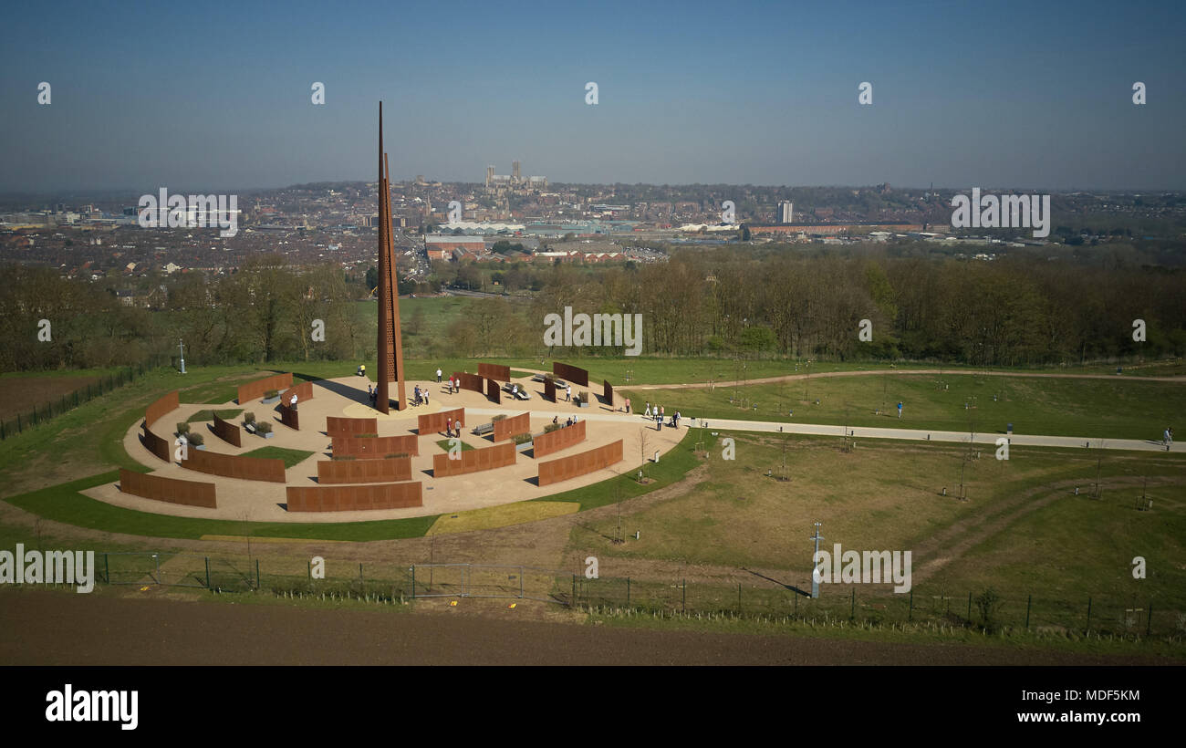Lincoln bomber command centre spire hi-res stock photography and images ...