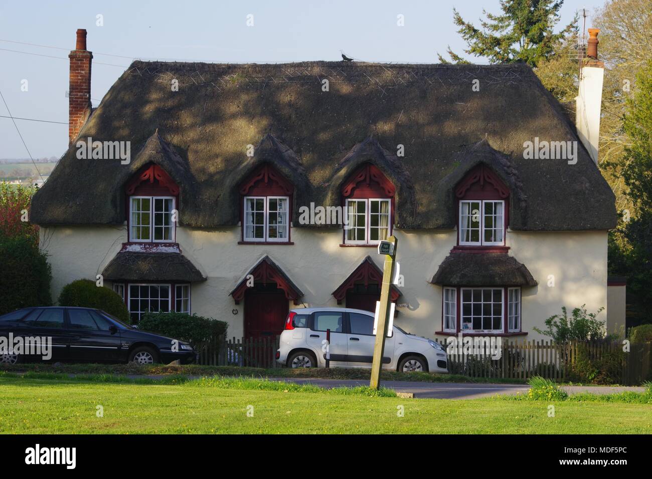 Quaint Rural Thatched Cottage. Church Road, Powderham, Exeter, Devon ...