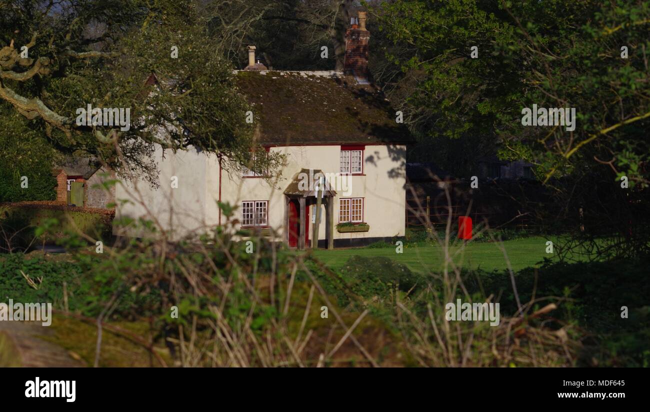 Powderham castle gate house hi-res stock photography and images - Alamy