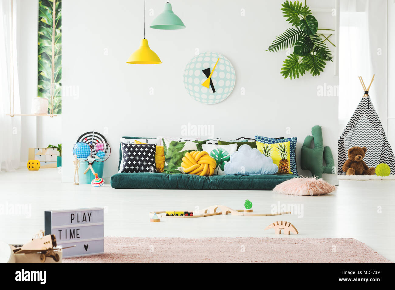 Childs playroom hi-res stock photography and images - Alamy
