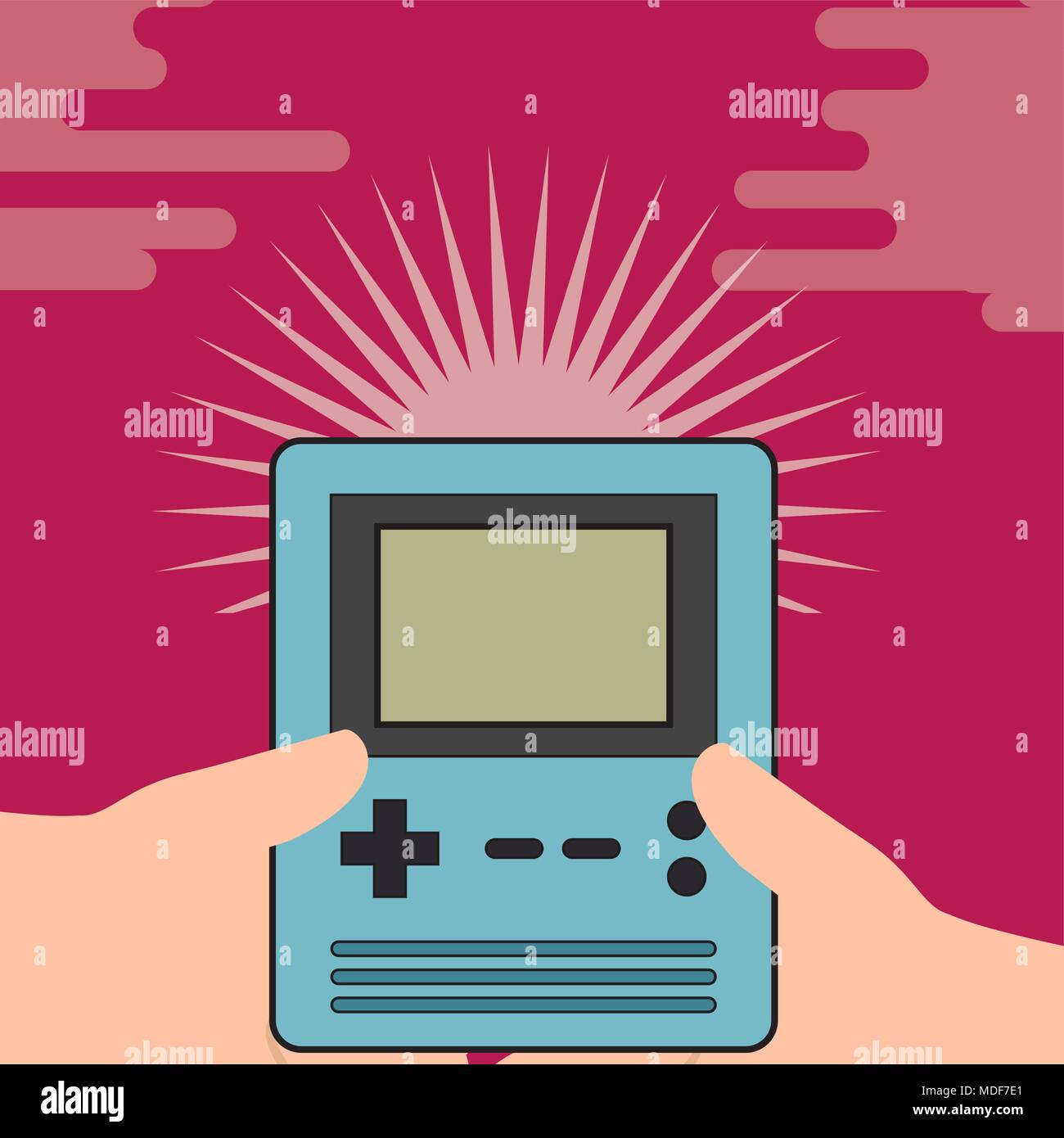 D pad game controller Stock Vector Images - Alamy