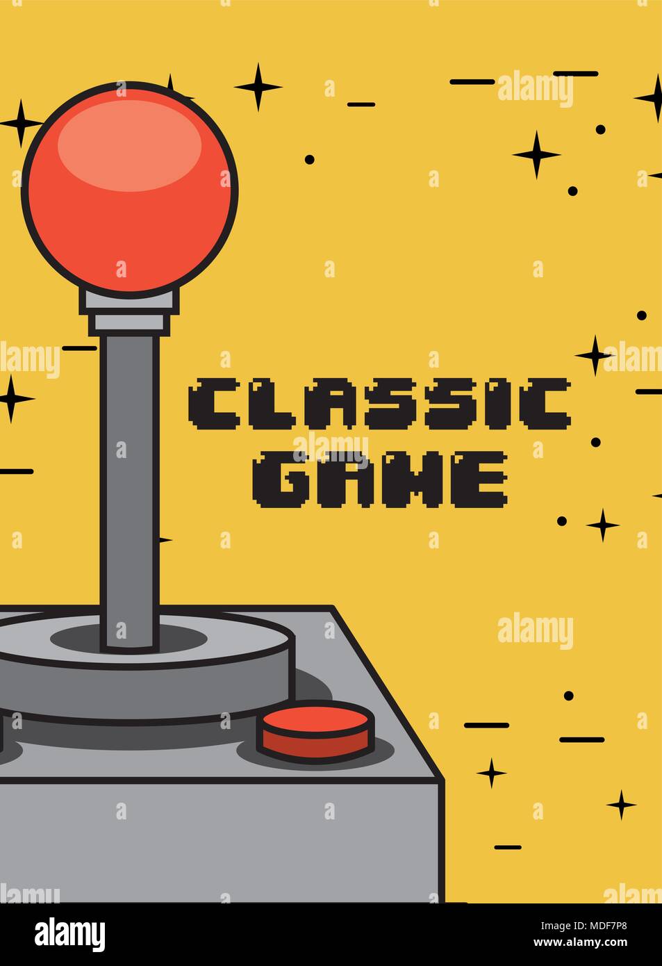 video game classic Stock Vector Image & Art - Alamy