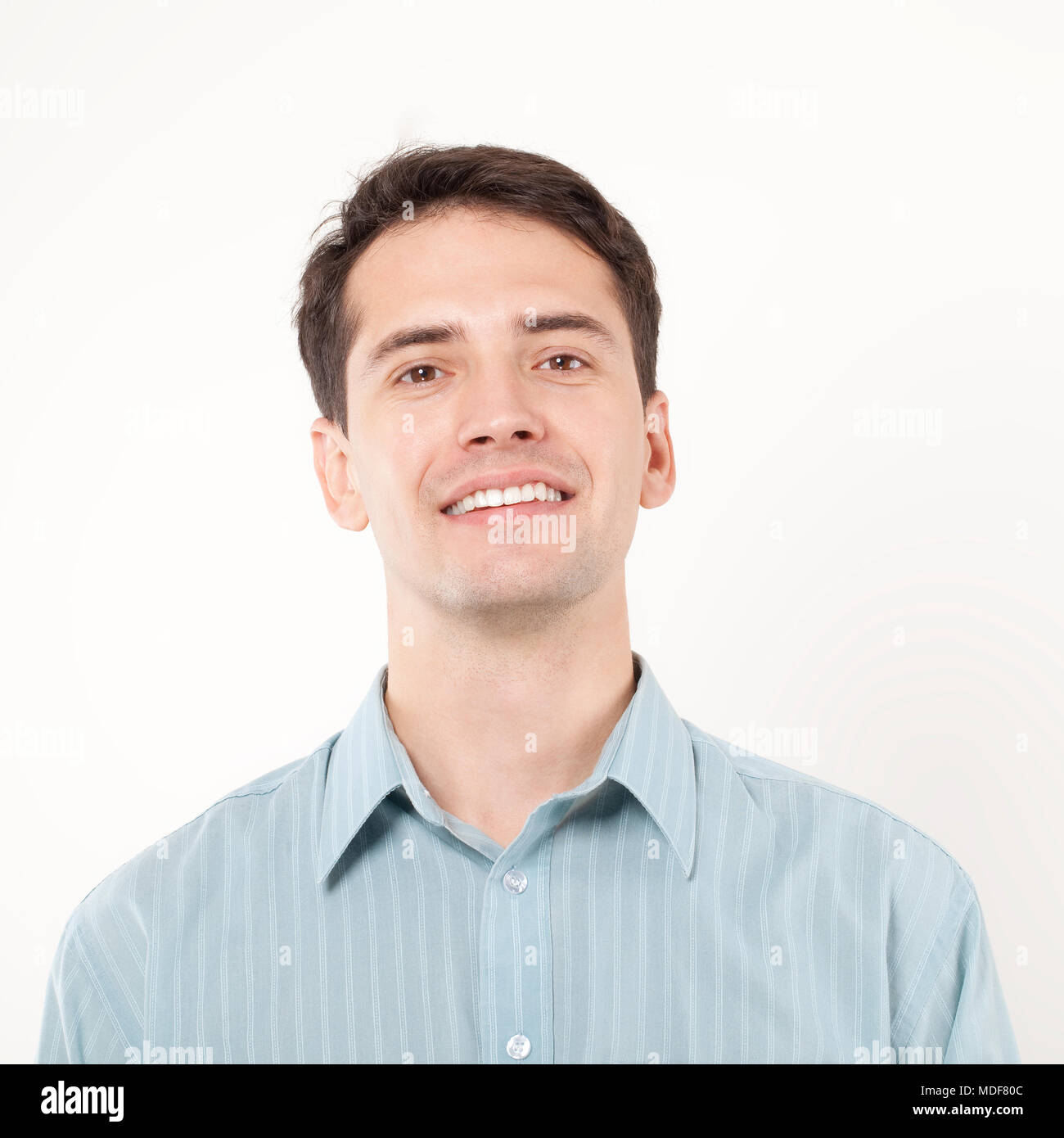 Nice joyful guy Stock Photo - Alamy
