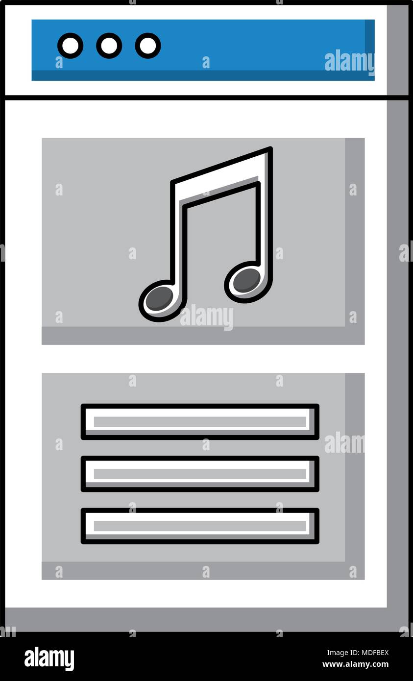 Website social media note Stock Vector Images - Alamy