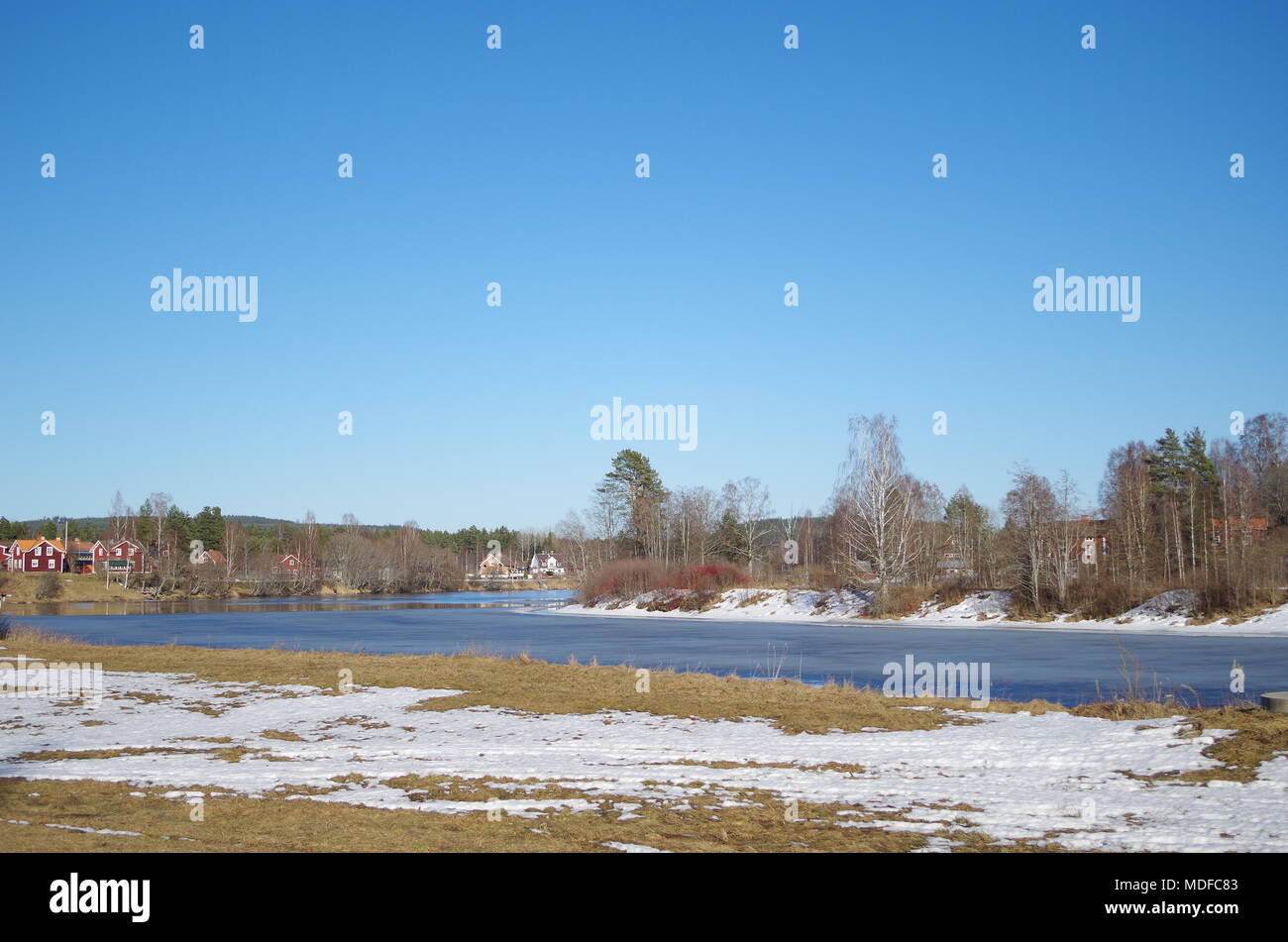 River in Dala Floda,Sweden Stock Photo - Alamy
