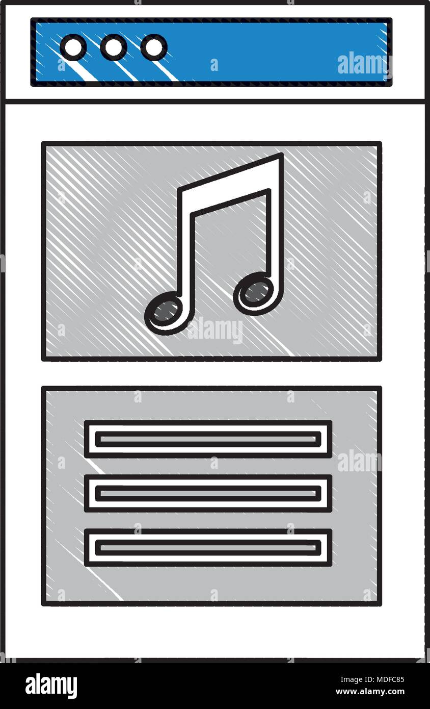 Website social media note Stock Vector Images - Alamy