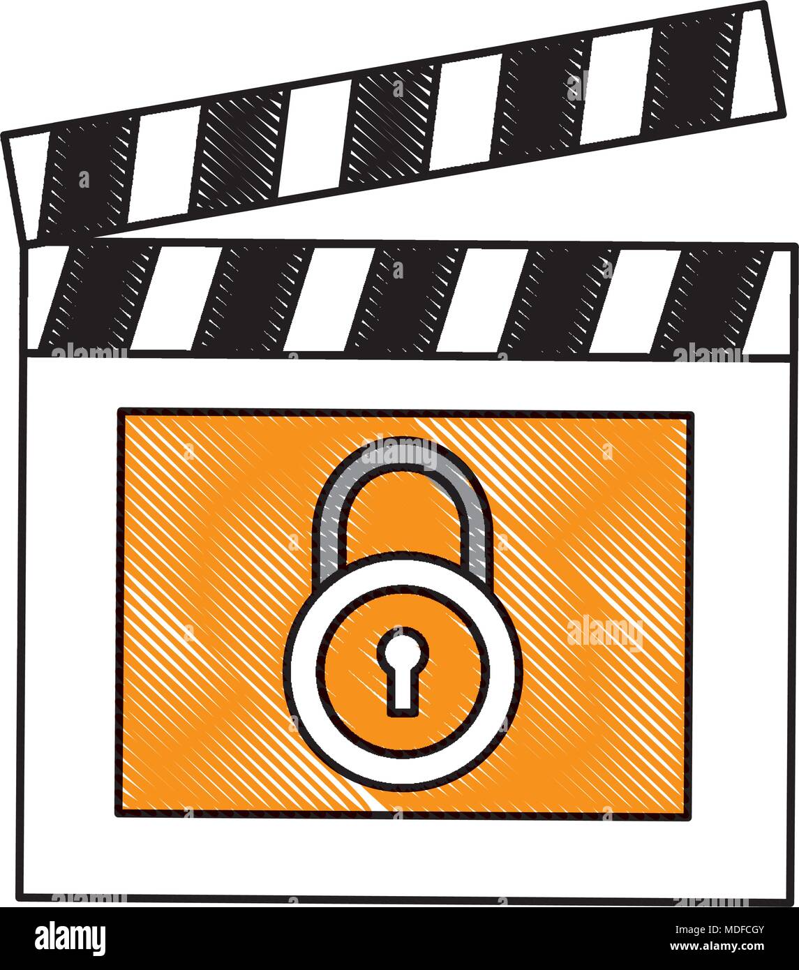 Film protection Stock Vector Images - Alamy