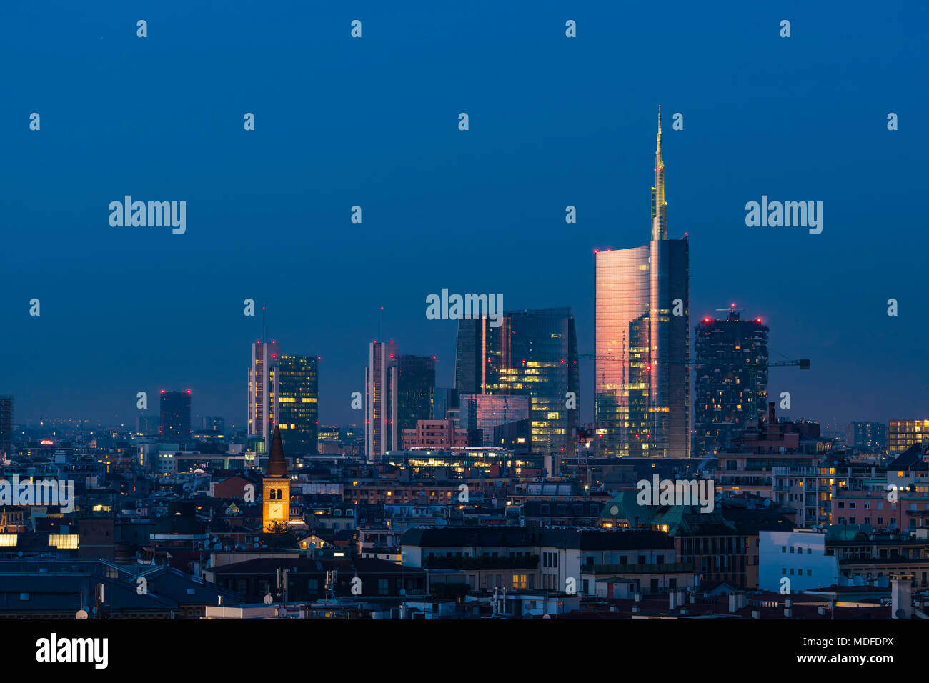 Milan town hi-res stock photography and images - Alamy