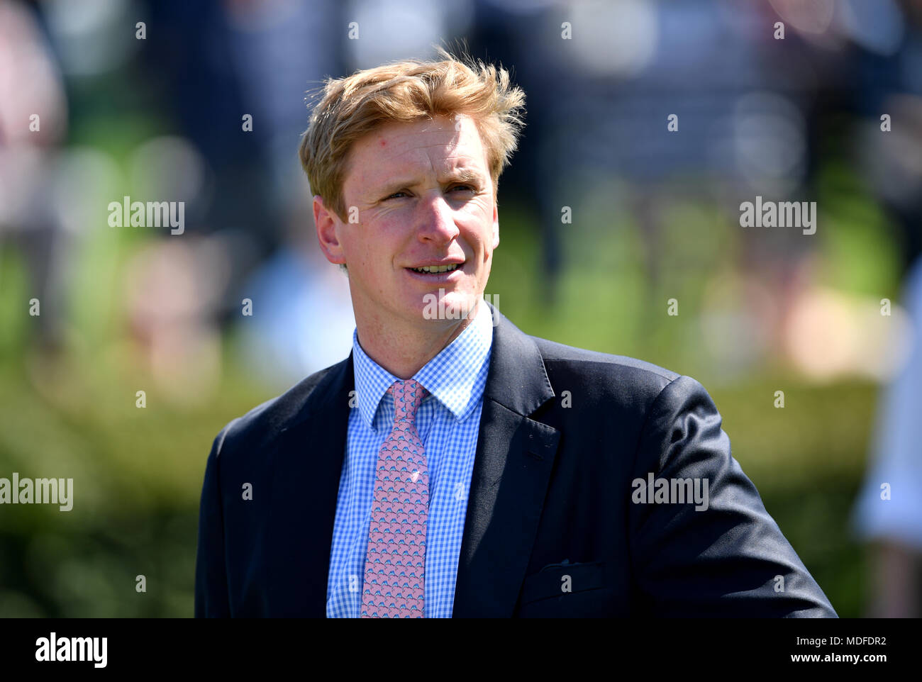 Trainer Ed Walker during day three of The Bet365 Craven Meeting at ...
