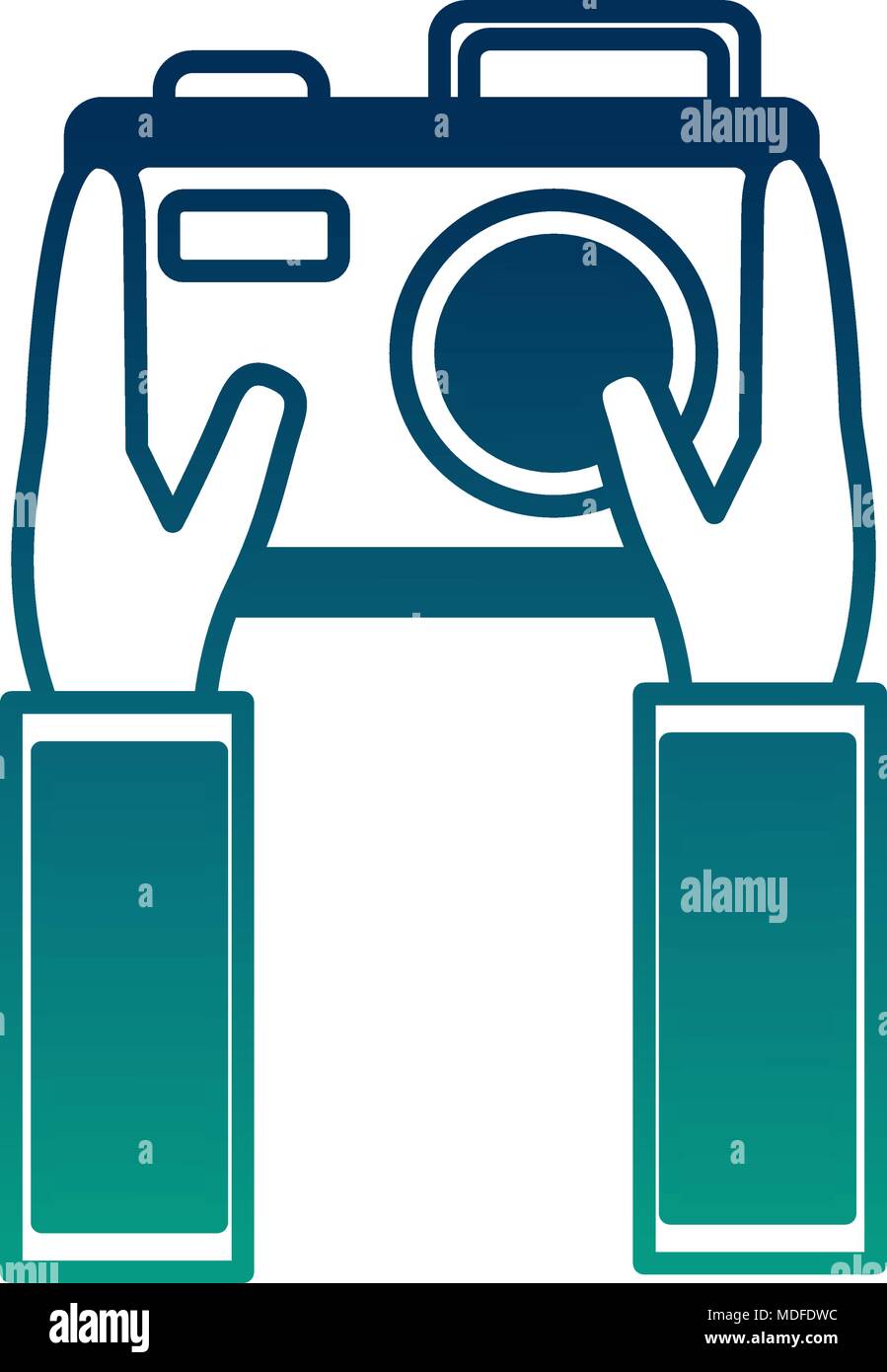 Camera smart phone hands Stock Vector Images - Alamy