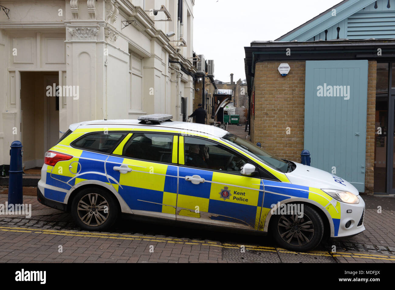 Crime scene at Blake's Nightclub in Gravesend where 13 people were ...
