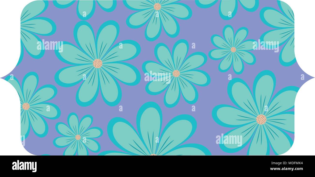 colorful decorative banner with beautiful flowers design, vector ...