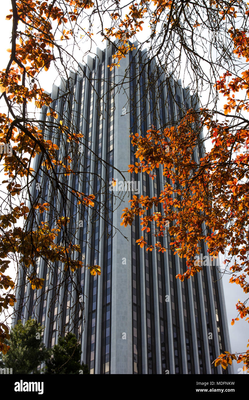 Downtown portland oregon streets hi-res stock photography and images ...
