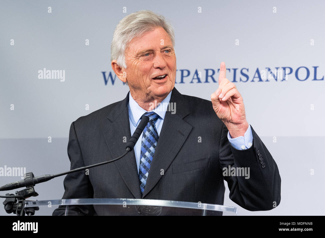 Mike Beebe, former Governor of Arkansas, speaking at the Restoring Our ...