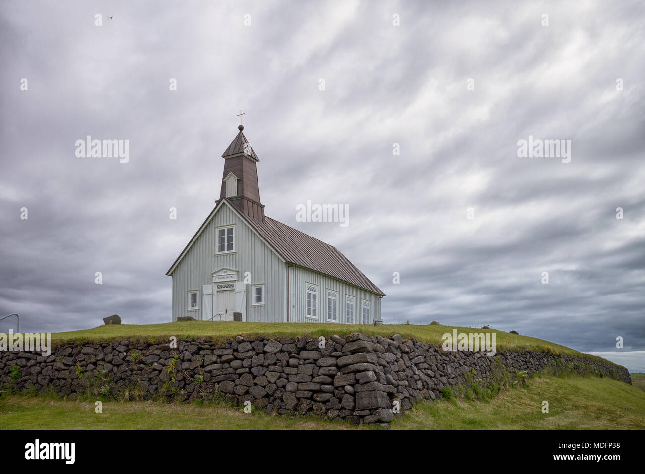 Strandakirkja church hi-res stock photography and images - Alamy