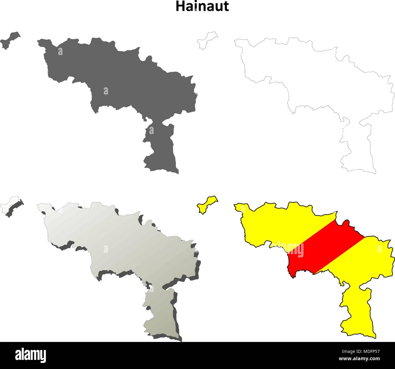 Province of hainaut Stock Vector Images - Alamy