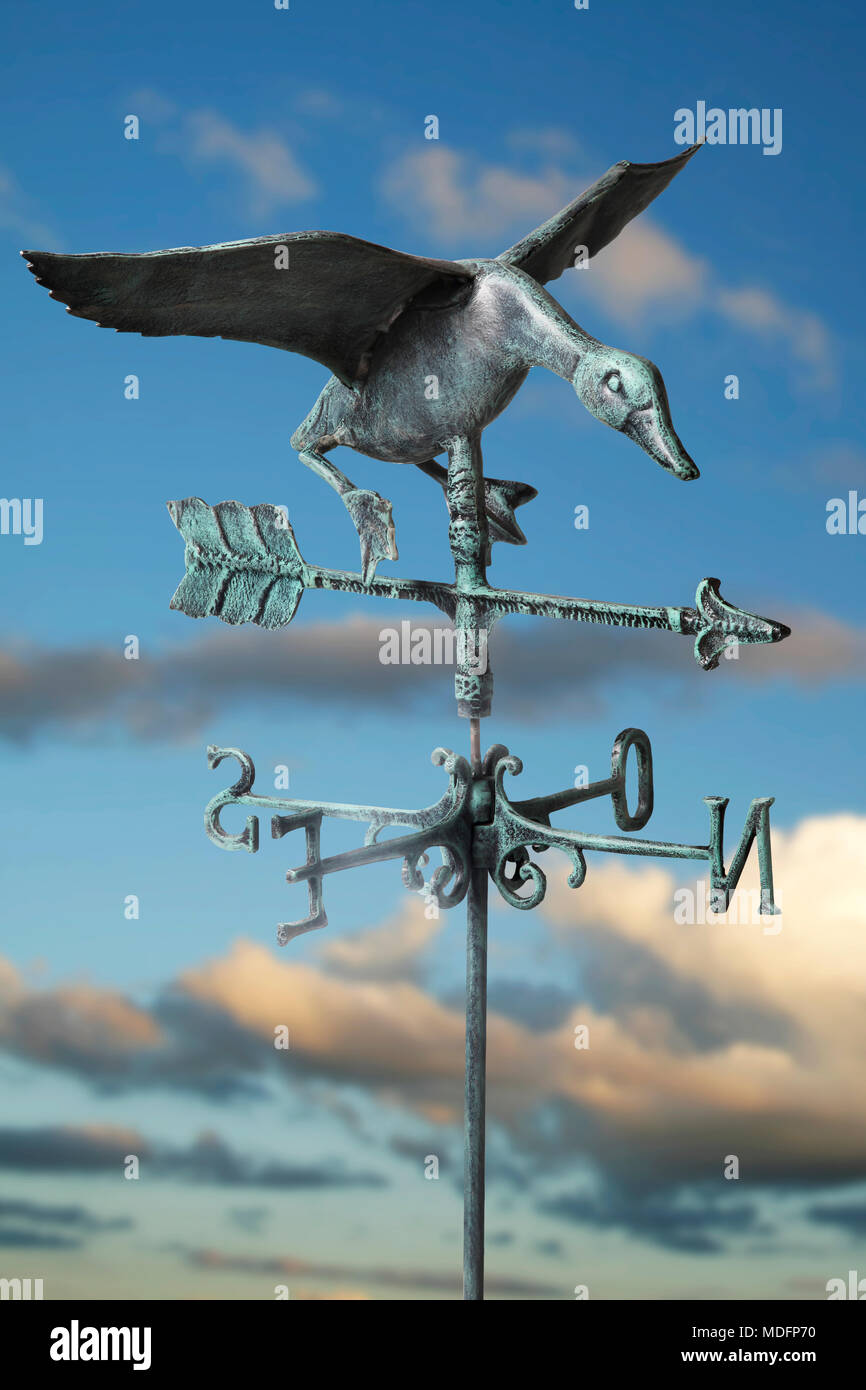 Weather wind weathervane hi-res stock photography and images - Alamy