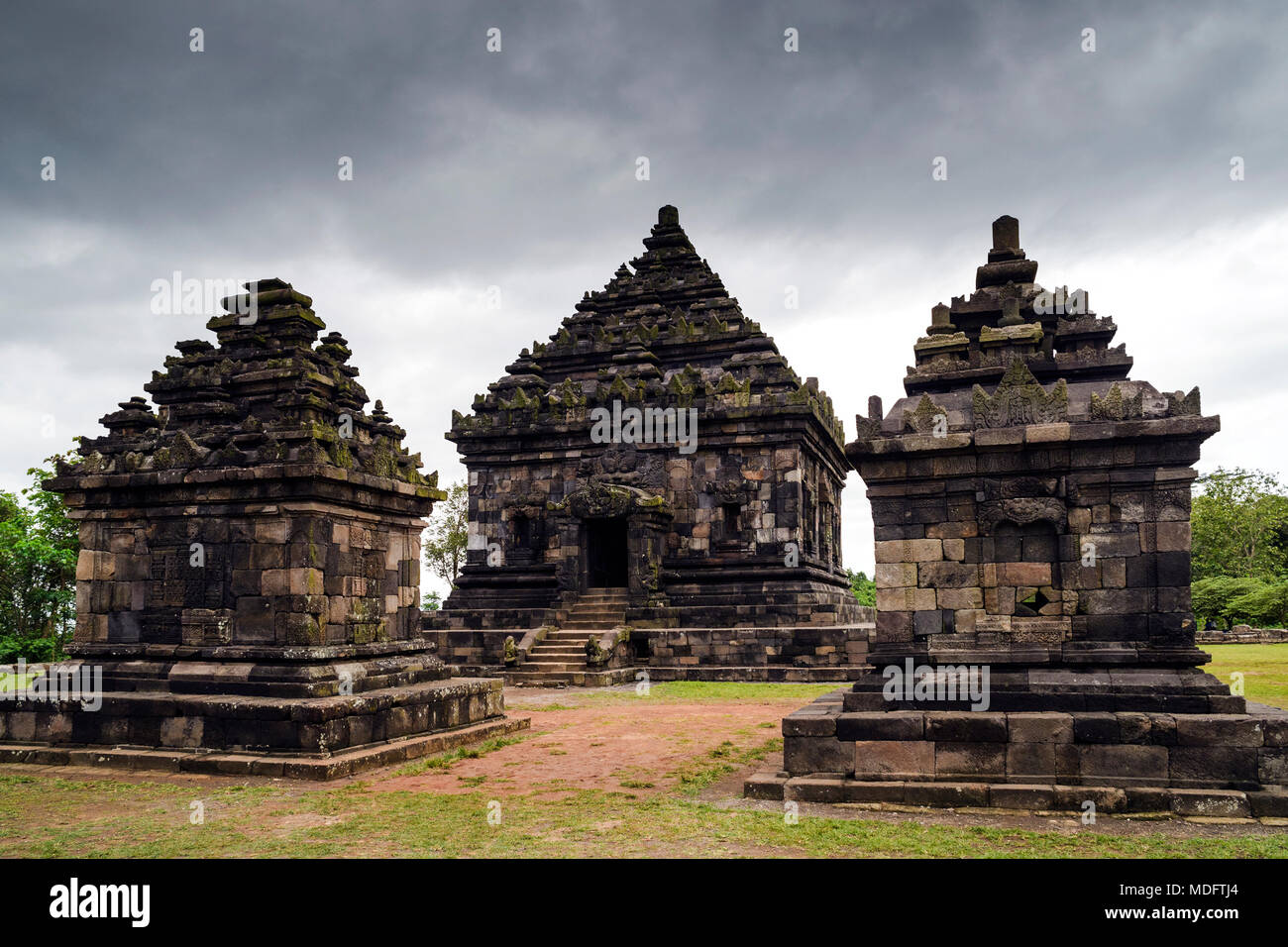 Candi Ijo temple, Yogyakarta, Indonesia Stock Photo - Alamy