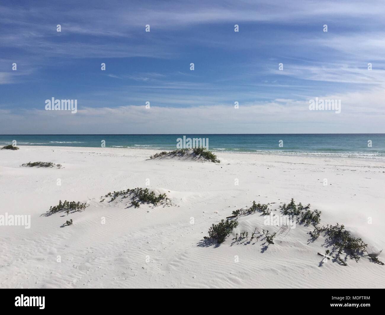 Pensacola beach, Santa Rosa Island, Florida, United States Stock Photo ...