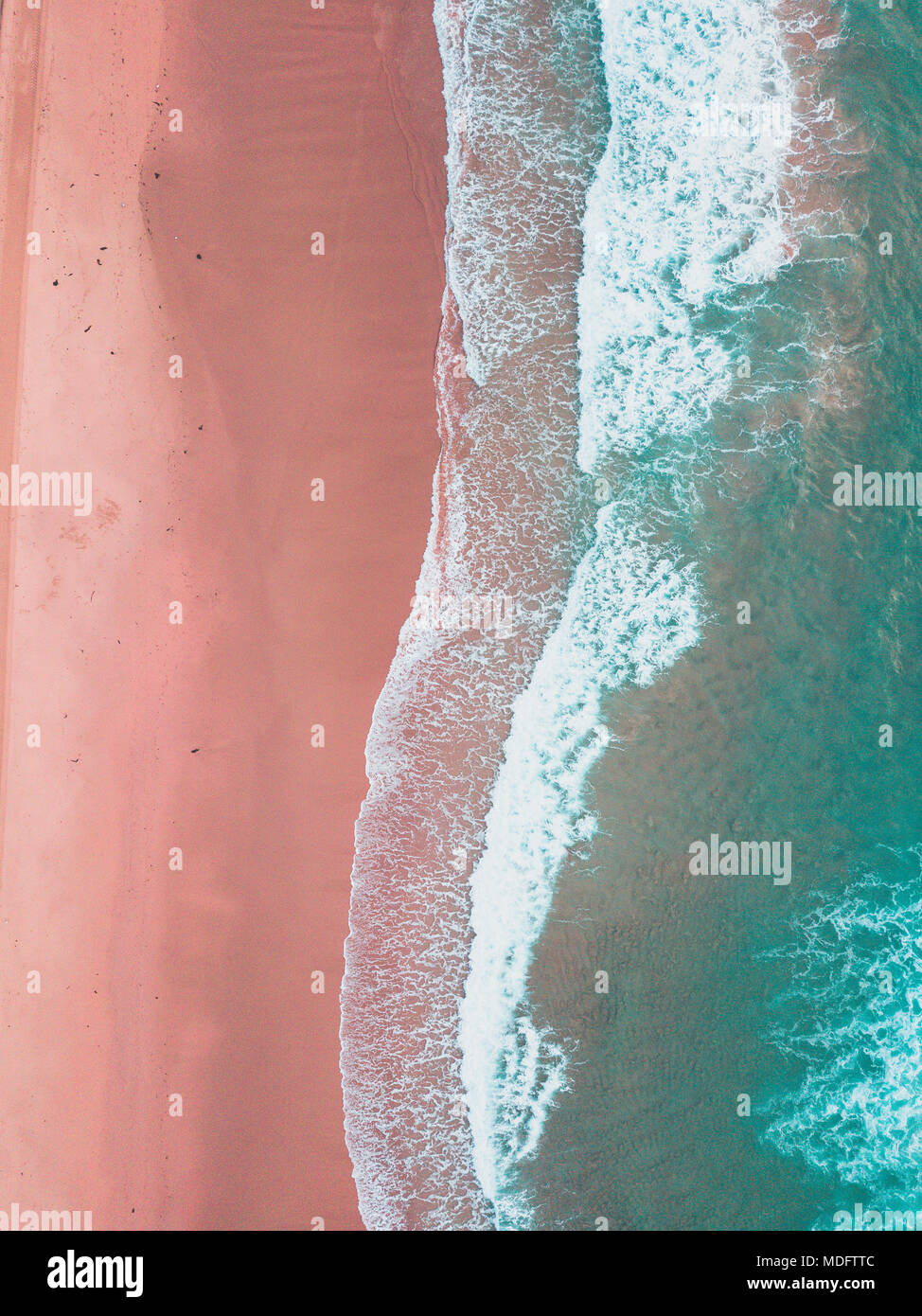 Aerial view of beach, Cronulla, New South Wales, Australia Stock Photo ...