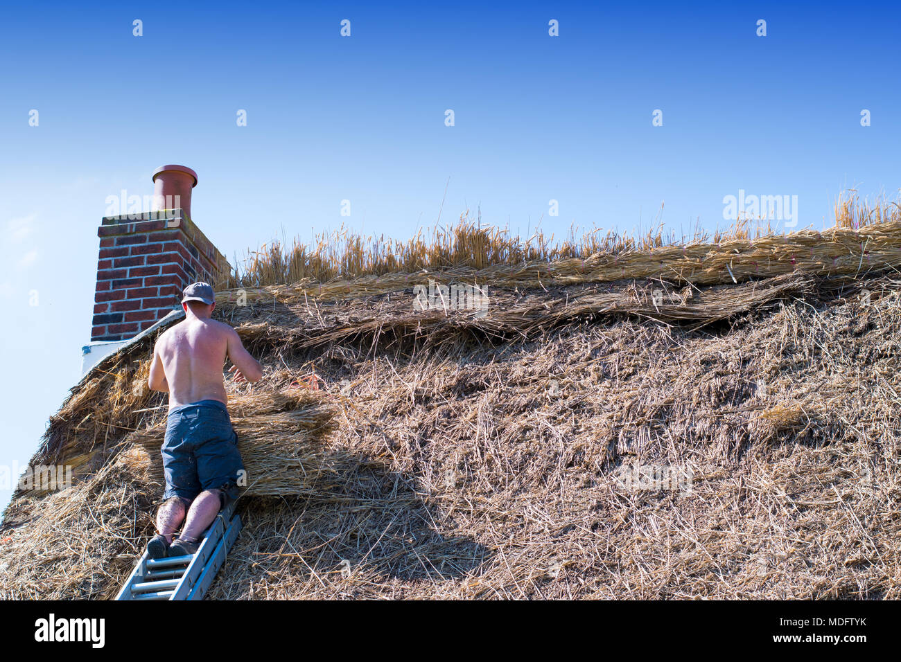 Thatch thatched thatching hi-res stock photography and images - Alamy