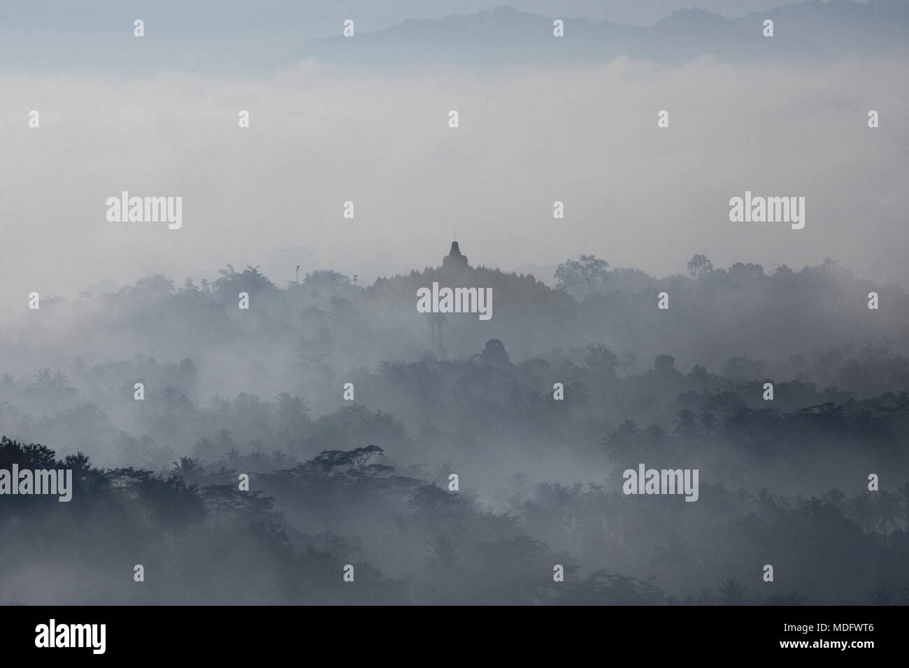 Borobudur central java hi-res stock photography and images - Alamy