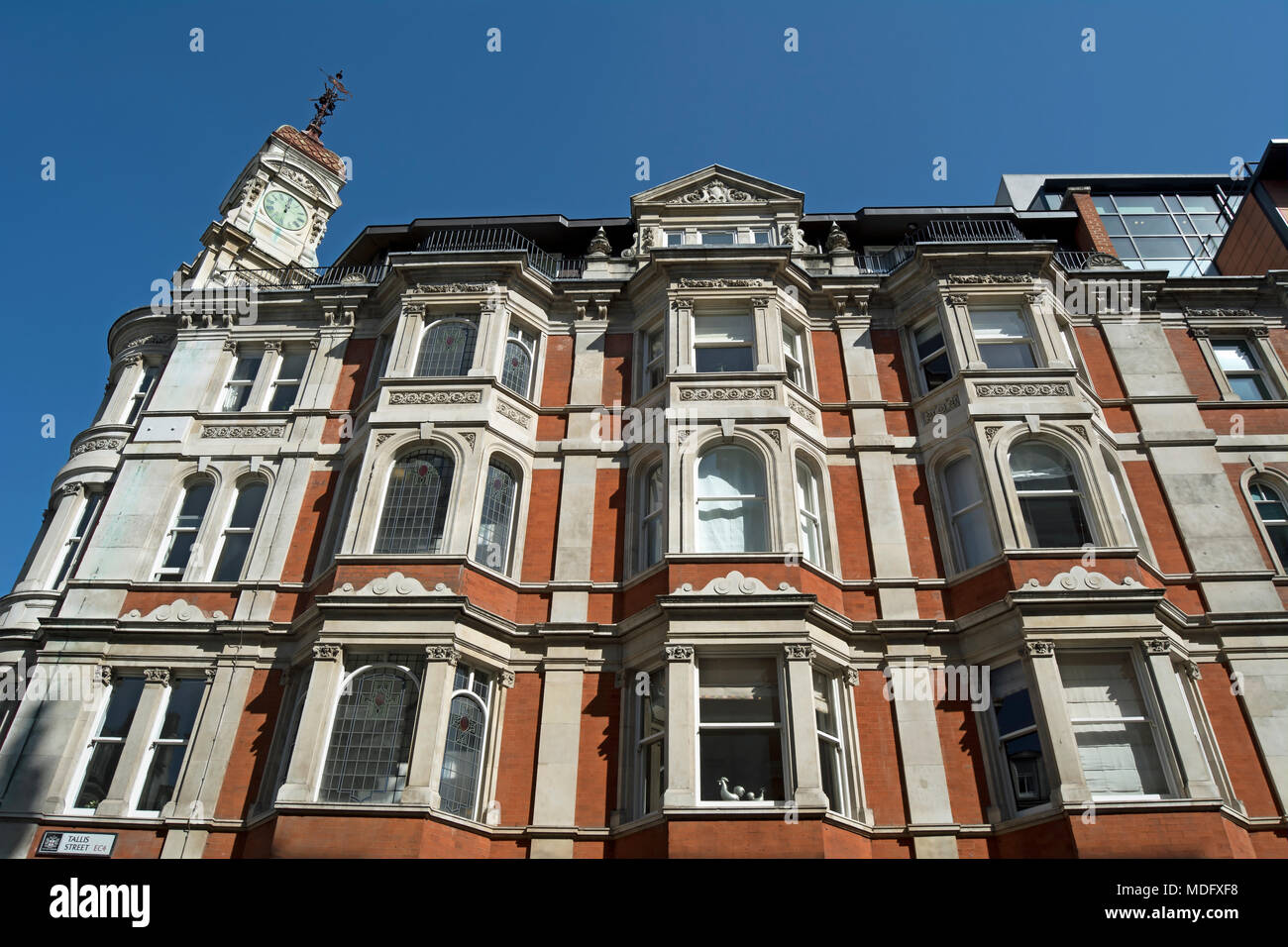 south facing exterior of the 1894 temple house, designed by frederick ...