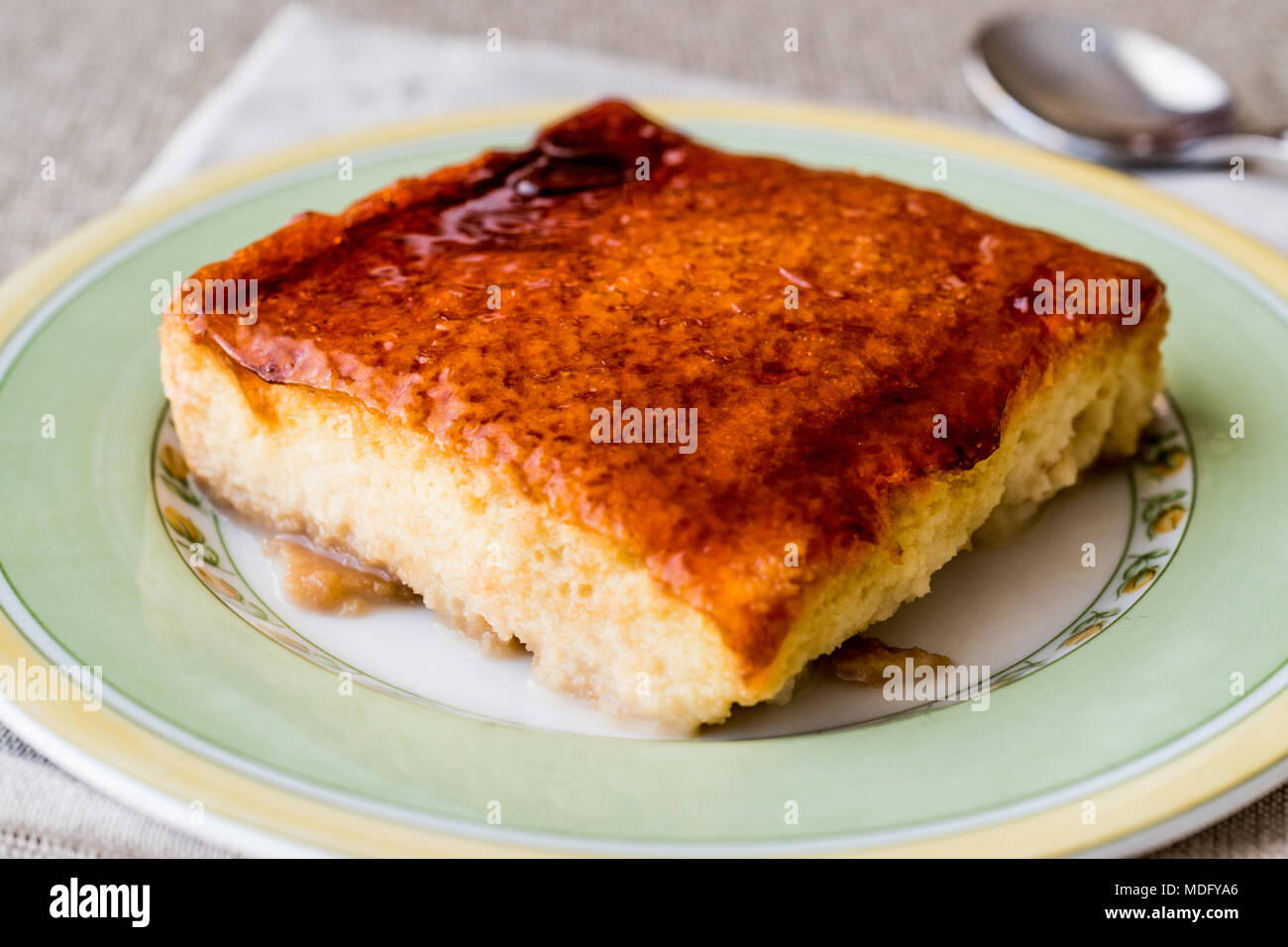 Trilece three milk cake hi-res stock photography and images - Alamy