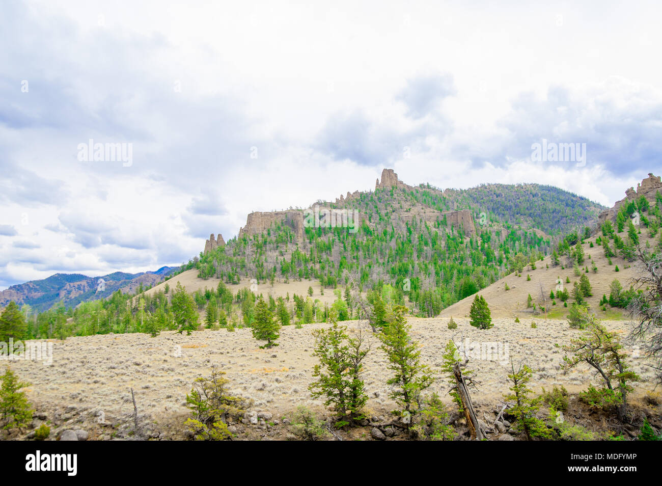 Landscape of the country side in America. America is a continent where ...