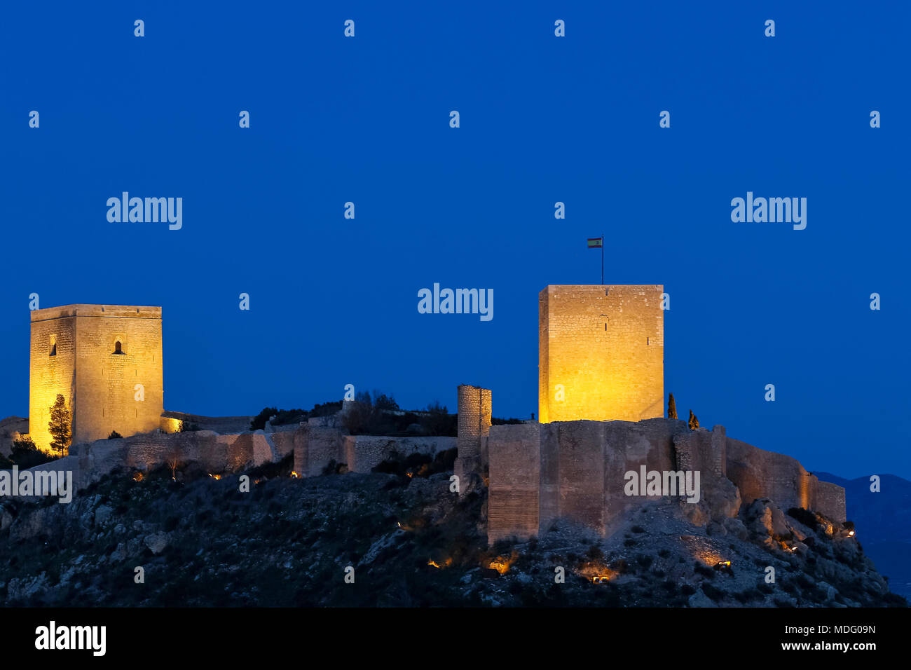 Lorca castle spain hi-res stock photography and images - Alamy