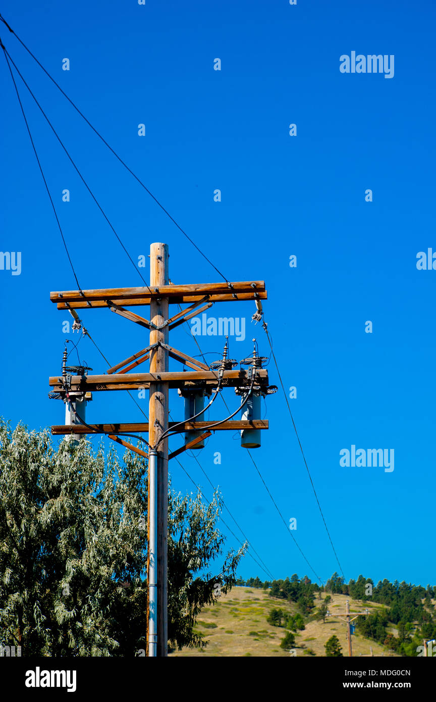 Landscape of the country side in America. America is a continent where ...