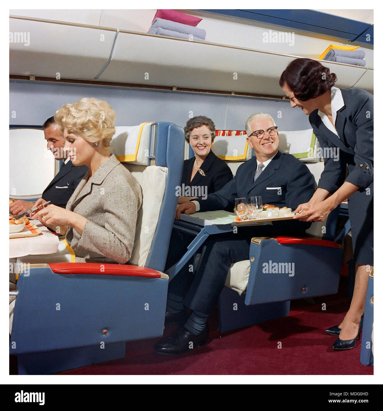 1950s Airline Passengers High Resolution Stock Photography and Images ...