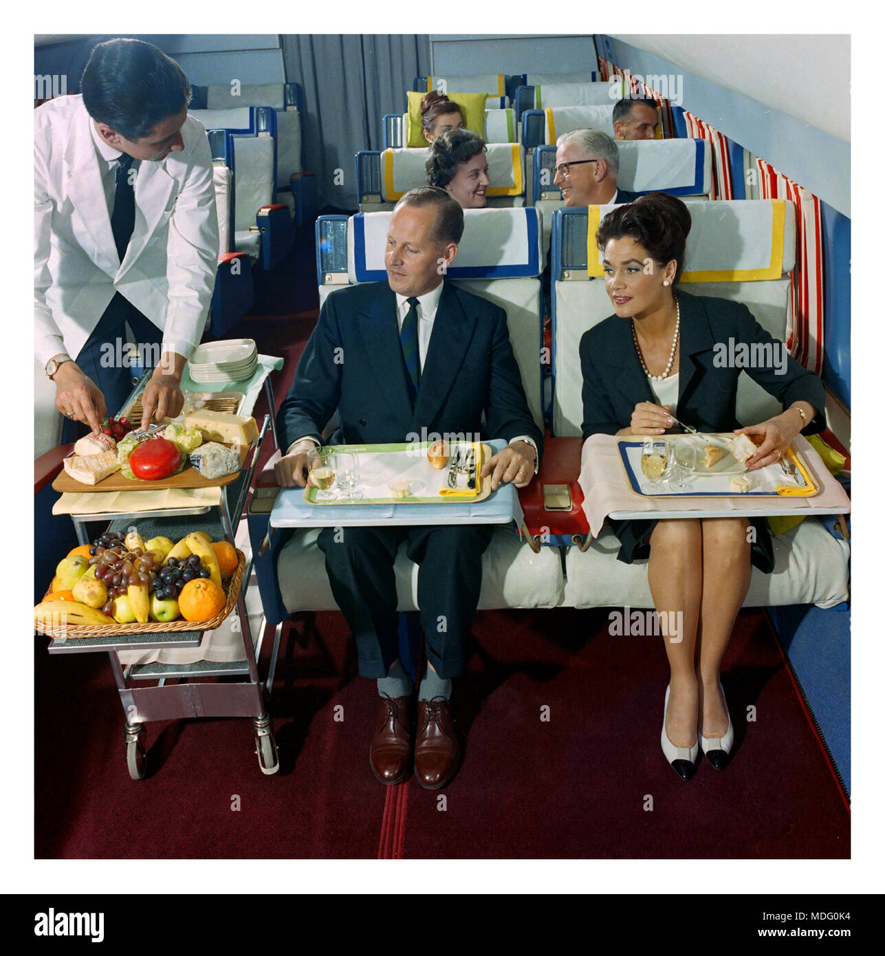1950s Airline Passengers High Resolution Stock Photography and Images ...
