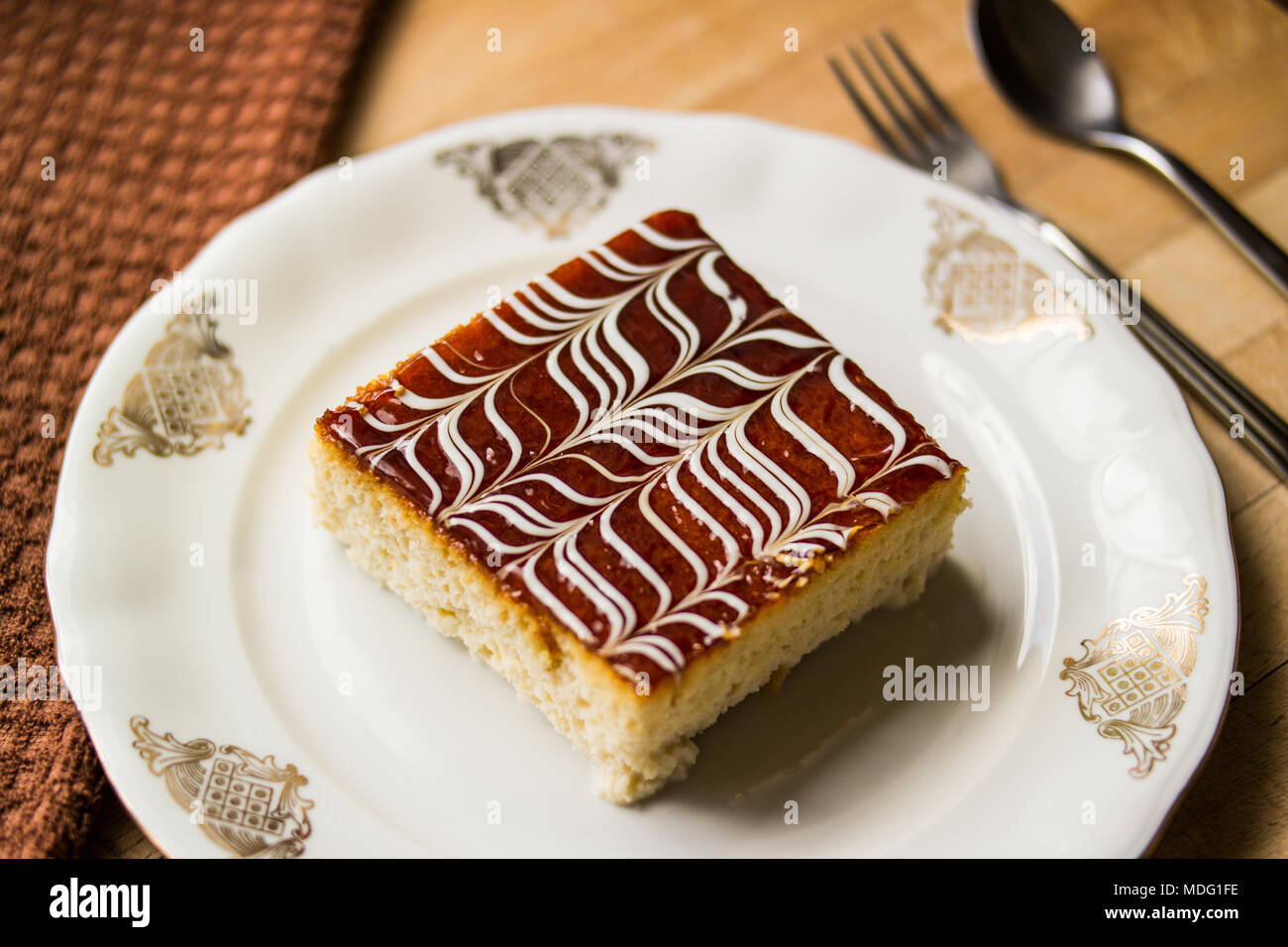 Trilece cake hi-res stock photography and images - Alamy