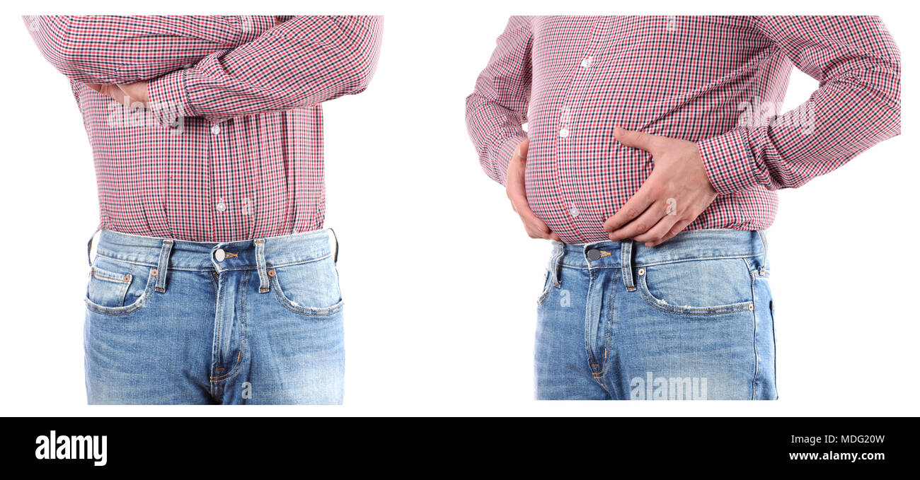 Man loss weight pants hi-res stock photography and images - Alamy