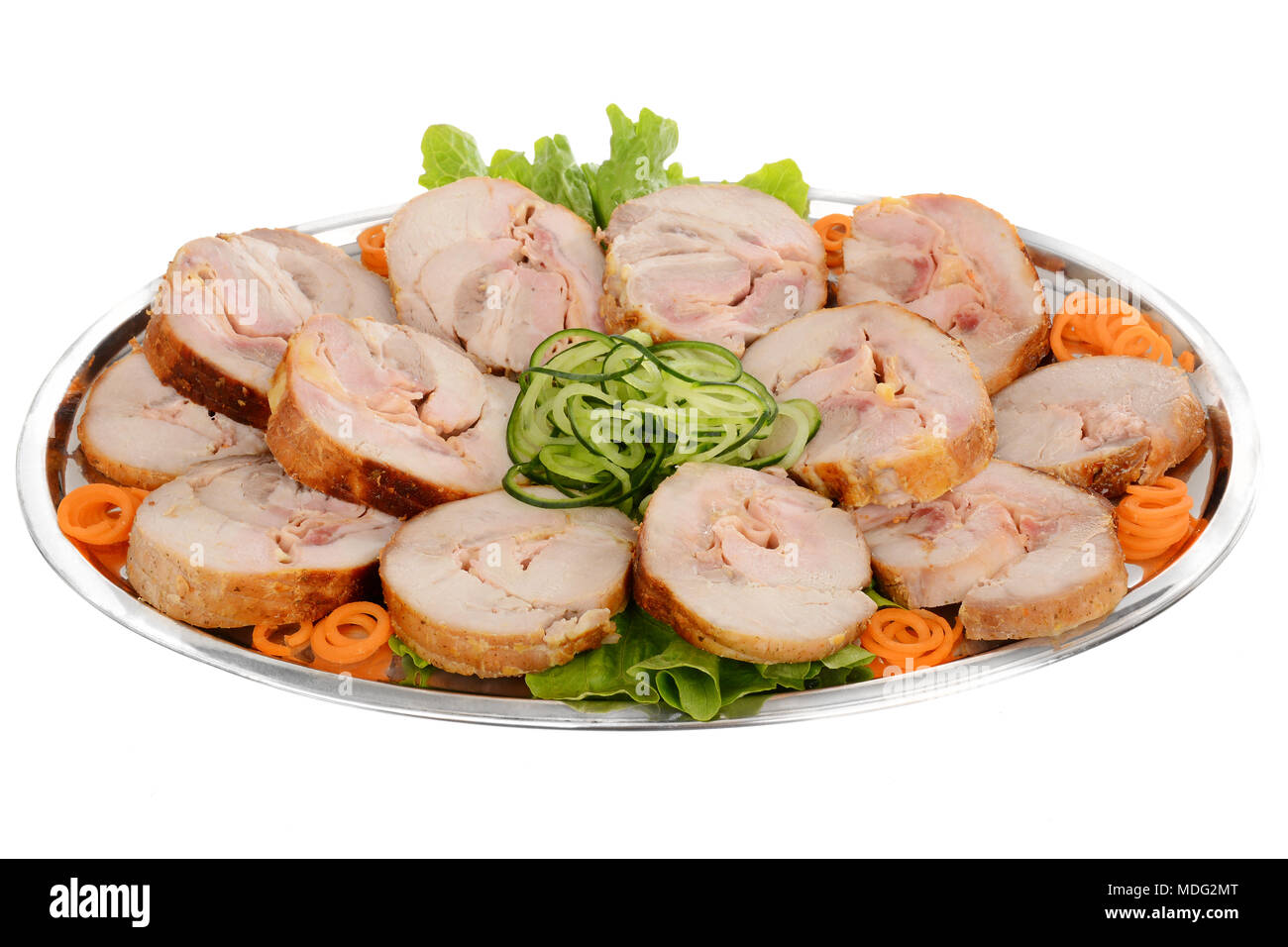 Stuffed Pork Roll High Resolution Stock Photography and Images - Alamy