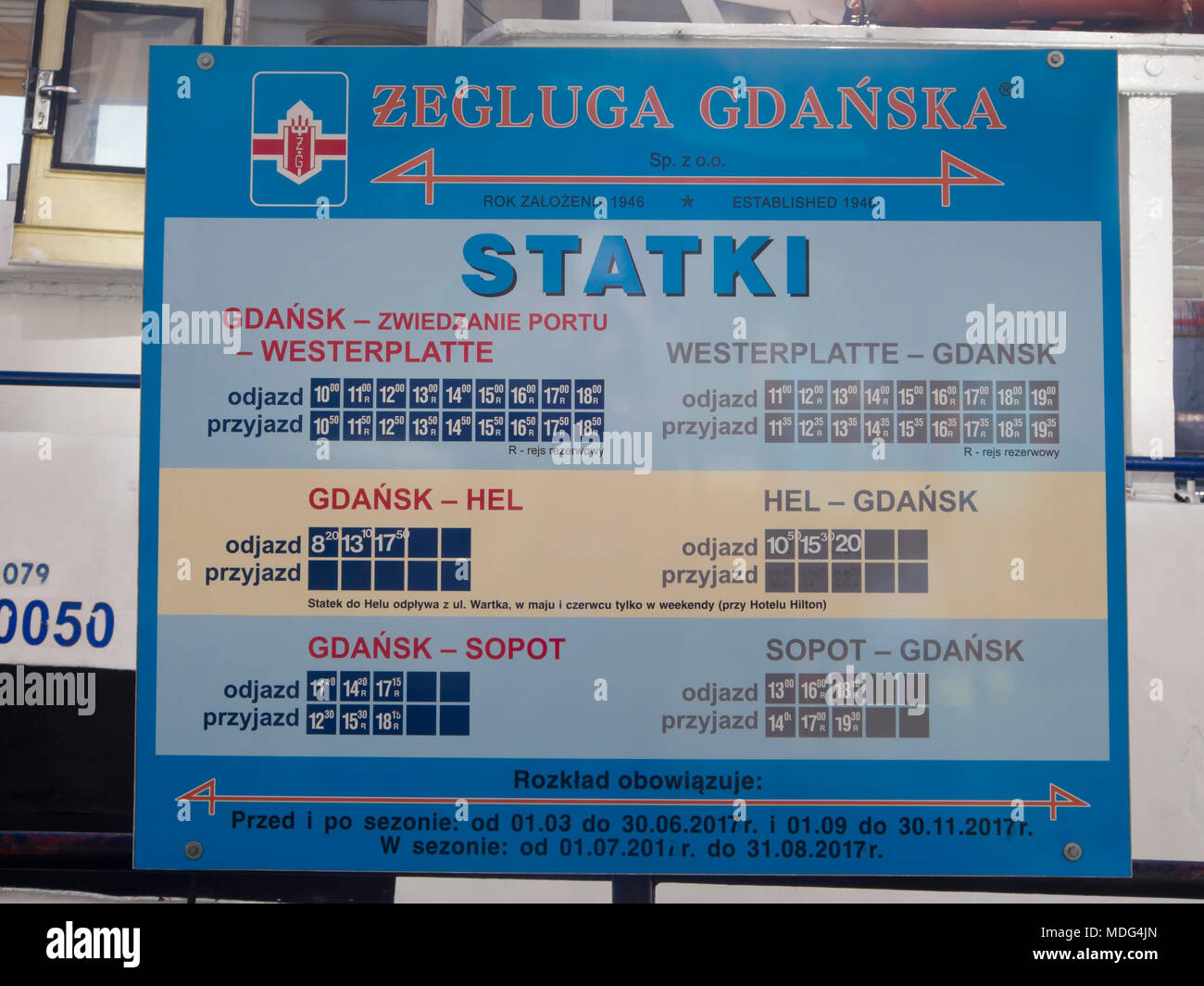 Polish ferries hi-res stock photography and images - Alamy