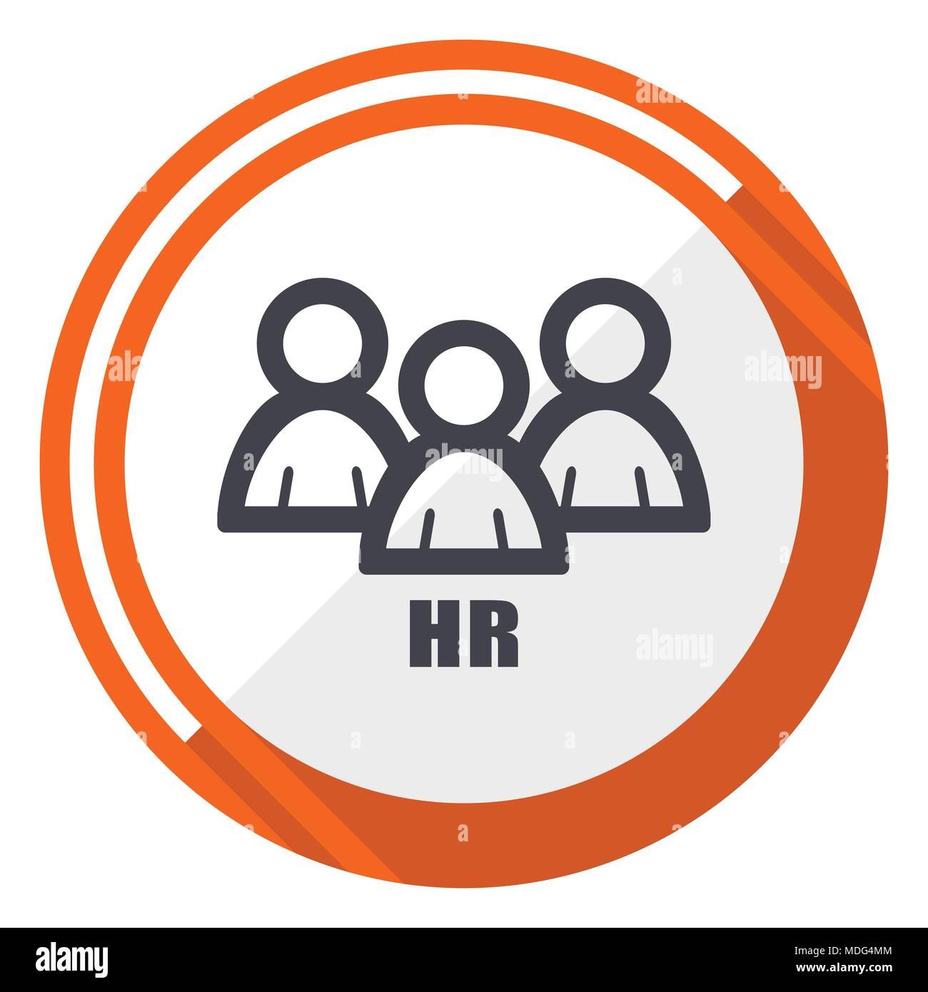 HR flat design orange round vector icon in eps 10 Stock Vector Image ... HR flat design orange round vector icon in eps 10 Stock Vector Image ...