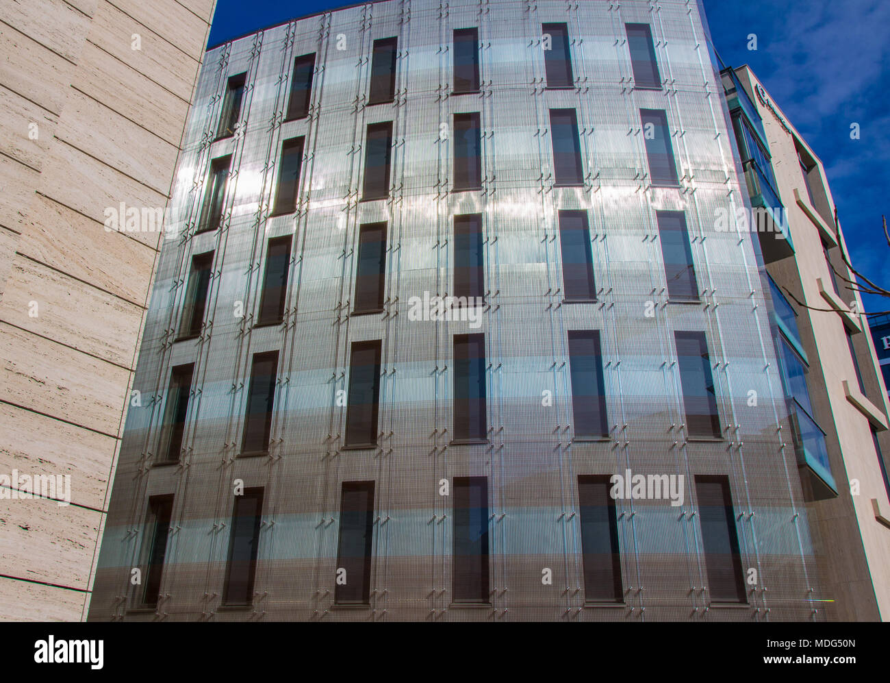 Bar Code, Oslo, Arkitektur, moderne arkitektur, glass, metall, betonf ...