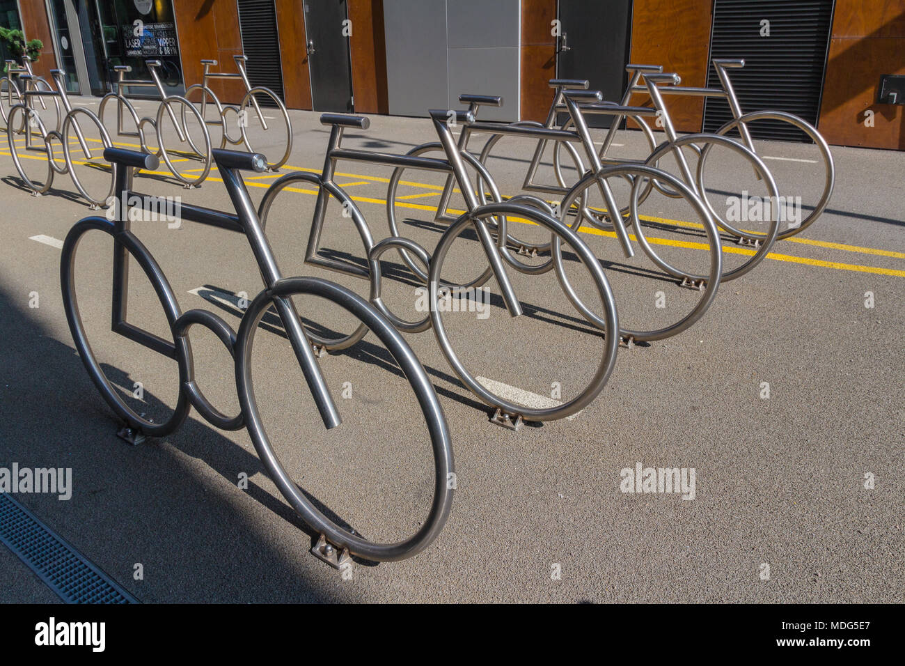 Bar Code, Oslo, Arkitektur, moderne arkitektur, glass, metall, betonf ...