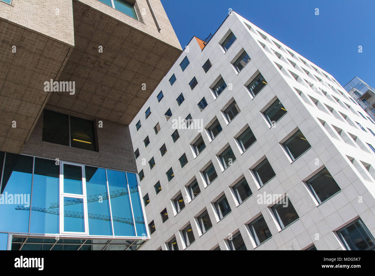 Bar Code, Oslo, Arkitektur, moderne arkitektur, glass, metall, betonf ...