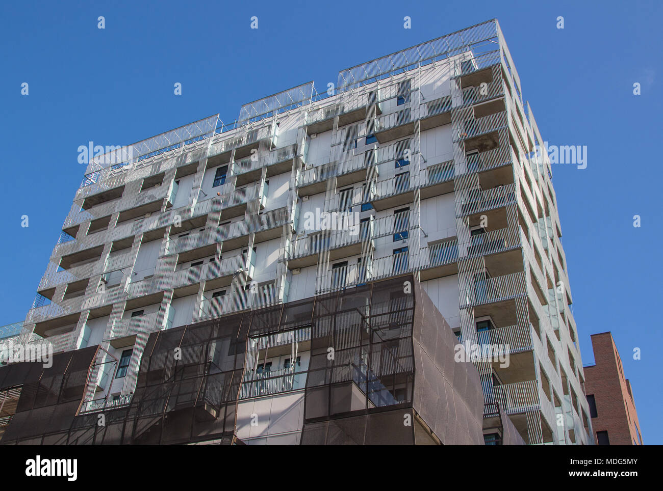 Bar Code, Oslo, Arkitektur, moderne arkitektur, glass, metall, betonf ...
