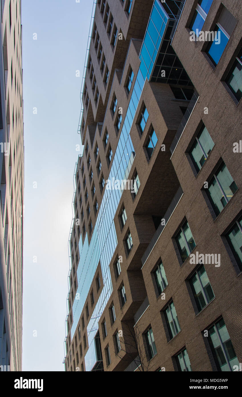 Bar Code, Oslo, Arkitektur, moderne arkitektur, glass, metall, betonf ...